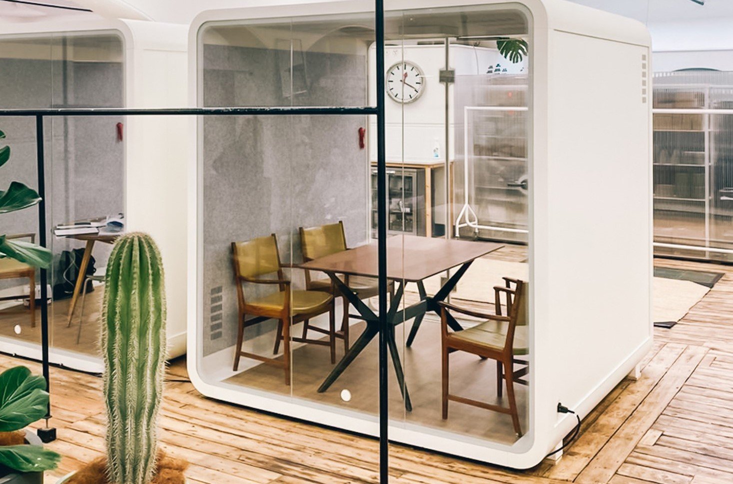 Providing quiet spots to work, TaskPod cubes pop up across Australia