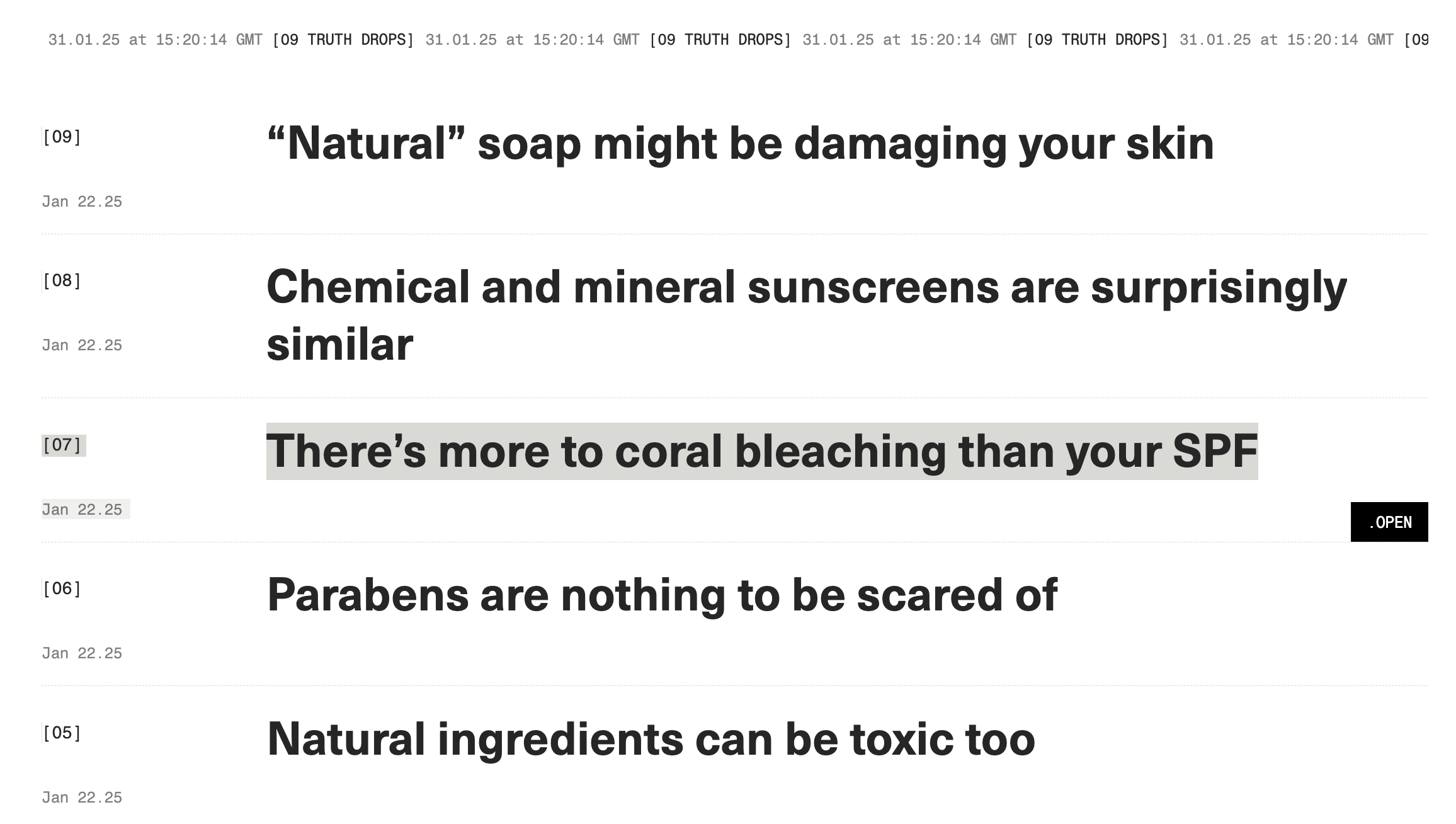 The Ordinary unveils ‘Wikileaks of Beauty’ to demystify skincare science