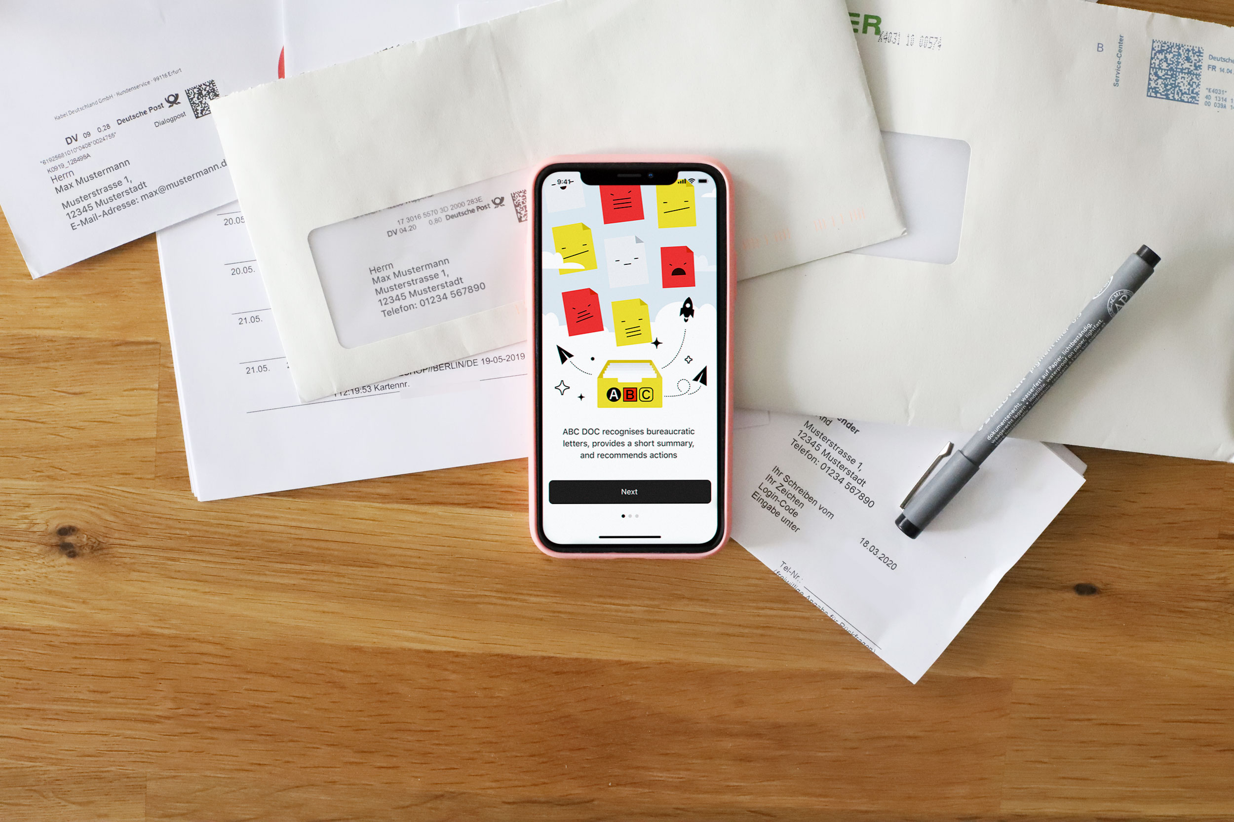 ABC doc uses AI to summarize official letters and suggest a response