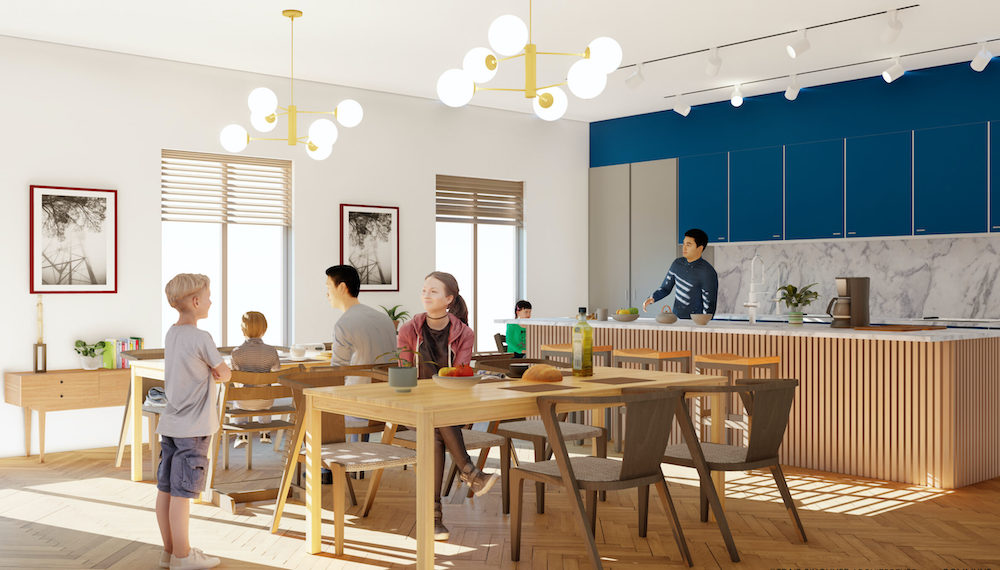 French startup Commune introduces co-living for single-parent families