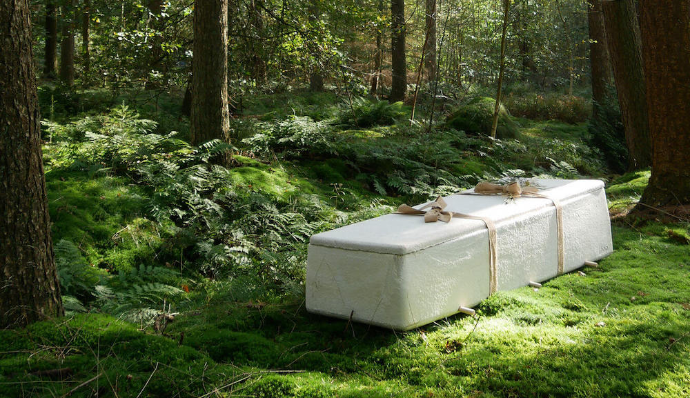 Largest Dutch burial insurer now offers world's first mycelium coffin