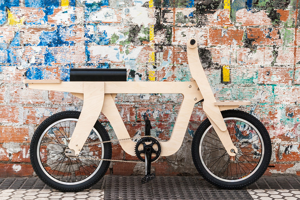An open source bicycle for anyone to build out of plywood
