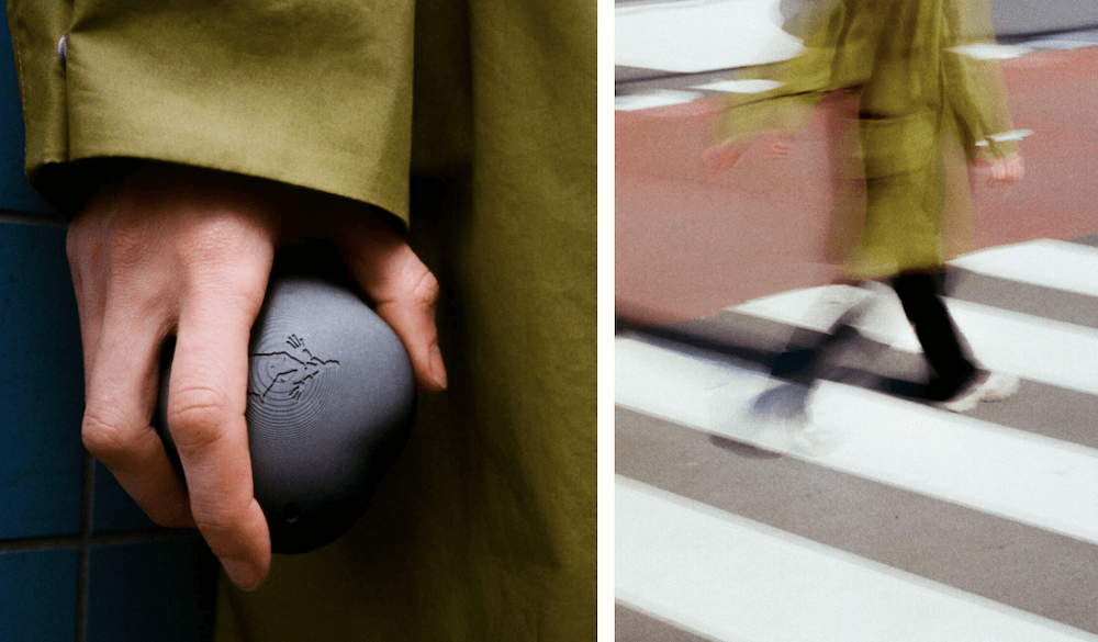 A palm-sized, AI-powered pebble, TERRA is designed for mindful and ...