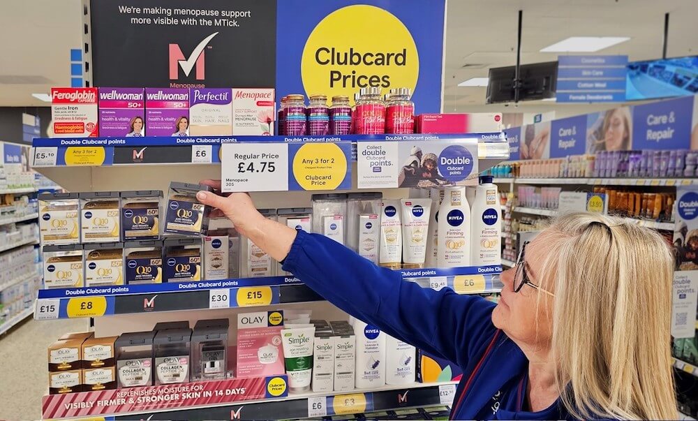 Centering menopause, Tesco dedicates floorspace to products with new ...