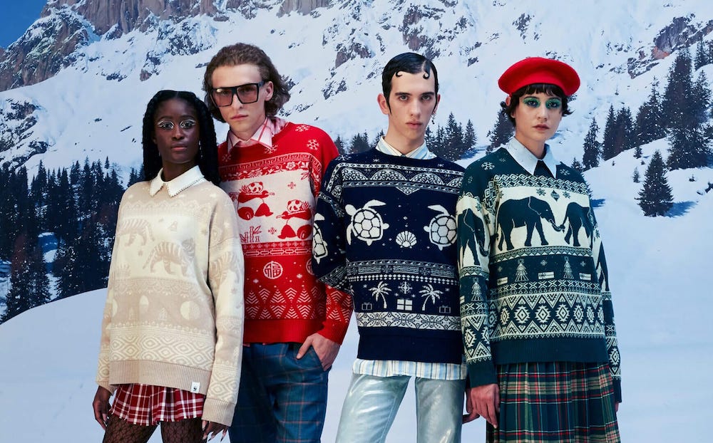 Emblazoned with turtles and tigers, WWF Christmas sweaters help protect ...